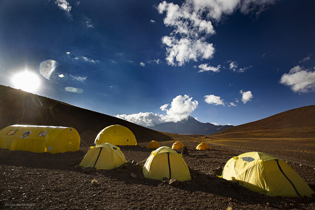 LLULLAILLACO VOLCANO BASE CAMP IN SALTA